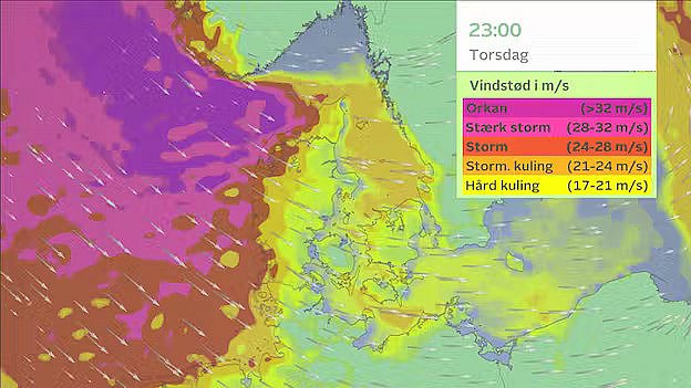 Stormen Pia giver bekymring for juletrafikken - NordsøPosten.dk Stormen Pia giver bekymring for juletrafikken - NordsøPosten.dk