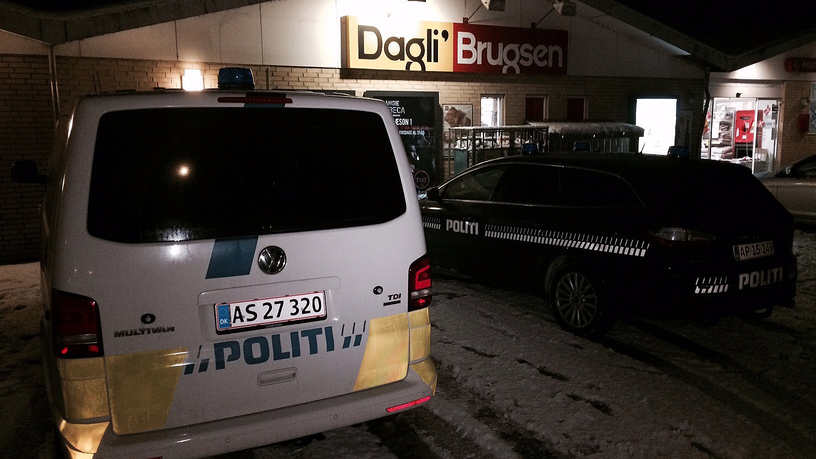 Væbnet røveri ved Dagli' Brugsen i Gandrup | TV2 Nord Væbnet røveri ved Dagli' Brugsen i Gandrup | TV2 Nord