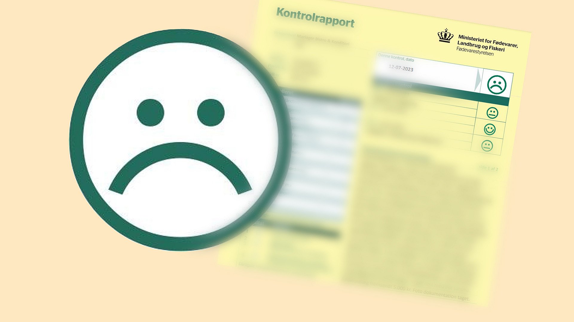 Populært spisested fik sur smiley: Alligevel kunne kunderne se en glad ... Populært spisested fik sur smiley: Alligevel kunne kunderne se en glad ...